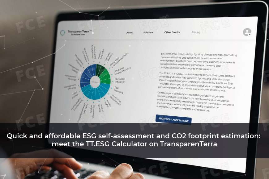 Quick and affordable ESG self-assessment and CO2 footprint estimation ...